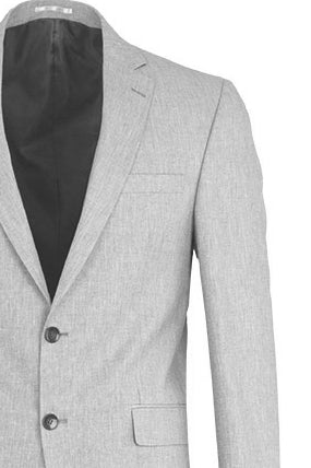 Grey Linen Two Piece Suit - Makrom – Makrom